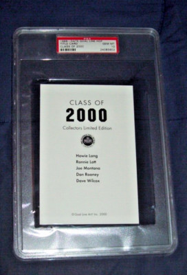 PSA Graded 1989-Date Goal Line HOF Title Card Class of 2000 Card | eBay
