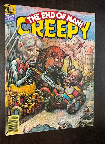 CREEPY #116 (Warren Magazine Comics 1980) -- Bronze Horror -- VF ...