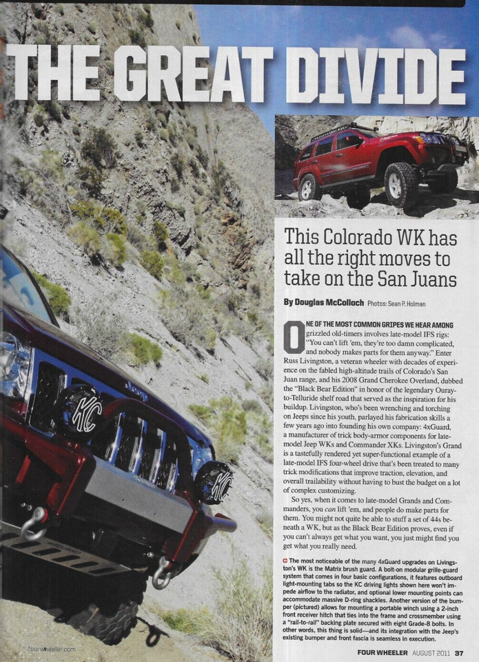 Four Wheeler Auto Magazine Extreme Expeditions Jeep Toyota Land Rover T ...