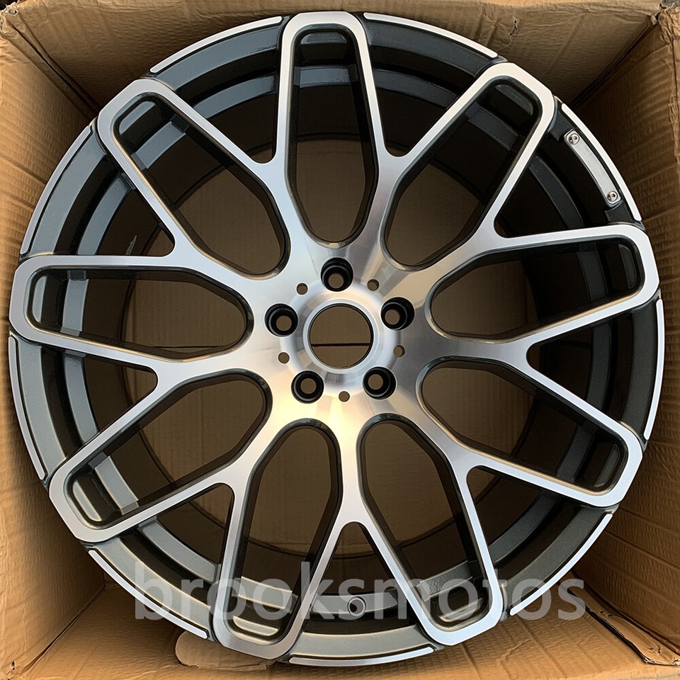 22" B STYLE FORGED WHEELS RIMS FIT FOR MERCEDES BENZ S CLASS W222 W223 ...