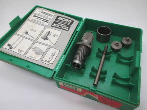 RCBS primer pocket swager combo kit large & small military crimped ...