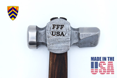 Fiery Furnace Blacksmith - 2.5Lb Diagonal Peen Right Facing Hammer ...