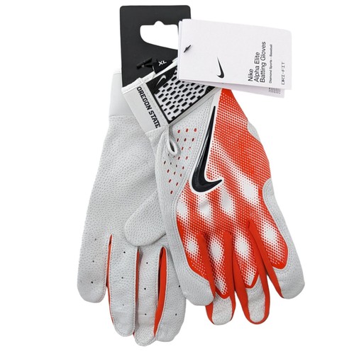 New Nike Alpha Elite Batting Gloves Oregon State Beavers Team Exclusive ...