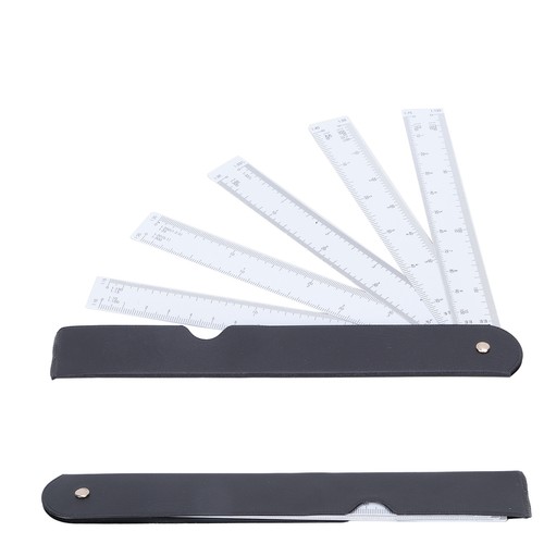 Scale Ruler Multi Ratio Tool For Art Drawing Clothing Interior Design ...