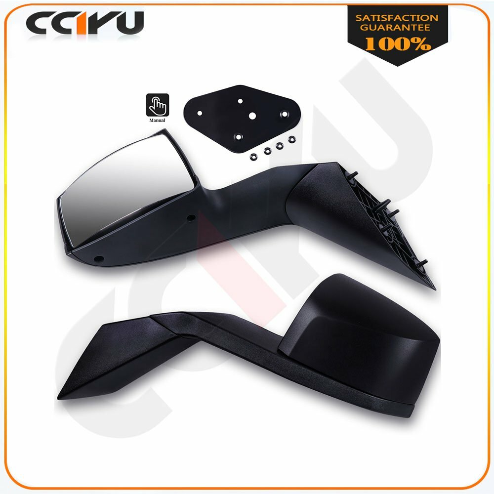 For Volvo VNL Truck Hood Black Mirrors Set (LH+RH) Mounting 82361058 ...