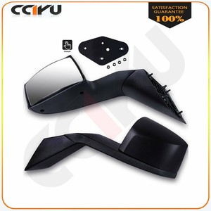For Volvo VNL Truck Hood Black Mirrors Set (LH+RH) Mounting 82361058 ...