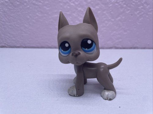 LPS Littlest Pet Shop GREAT DANE #184 Figure Toy Authentic | eBay