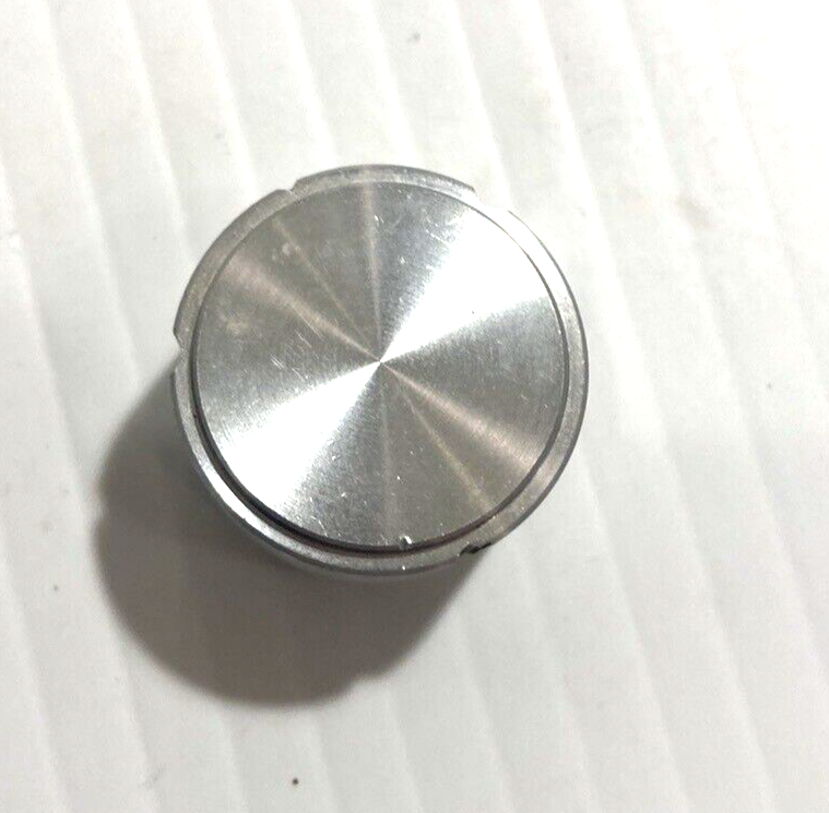 VINTAGE SILVER STEREO RECEIVER KNOB - JAPAN | eBay