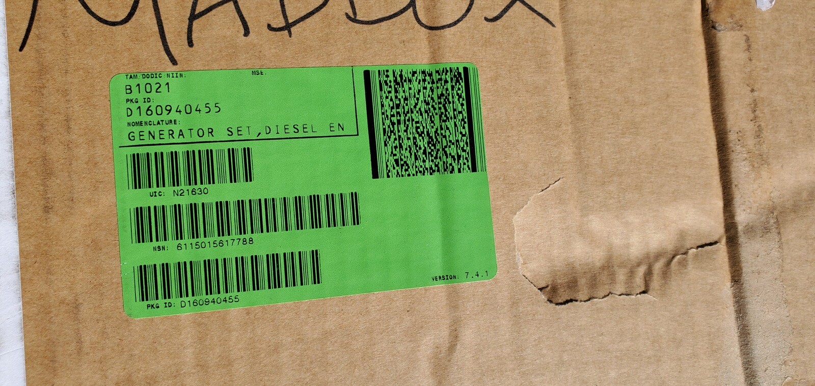 Buy 04-20442 AMMPS Generator Control Box MEP-1030 MEP-1040 MEP-1050 MEP ...