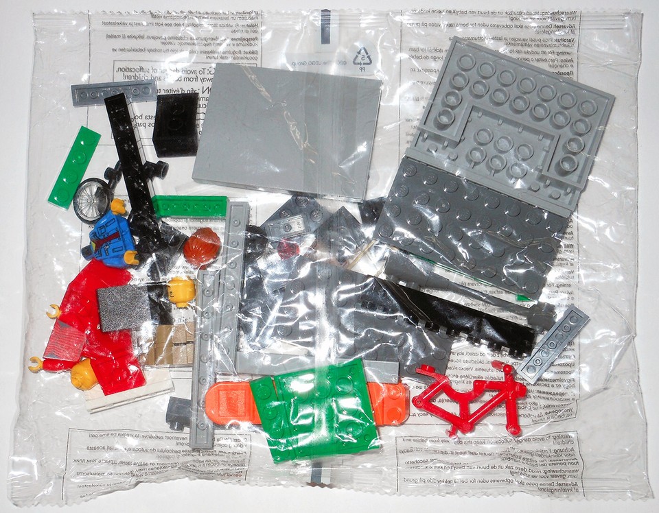 LEGO 60051 High-Speed Passenger Train: ALL NUMBERED BAGS, NEW/SEALED ...