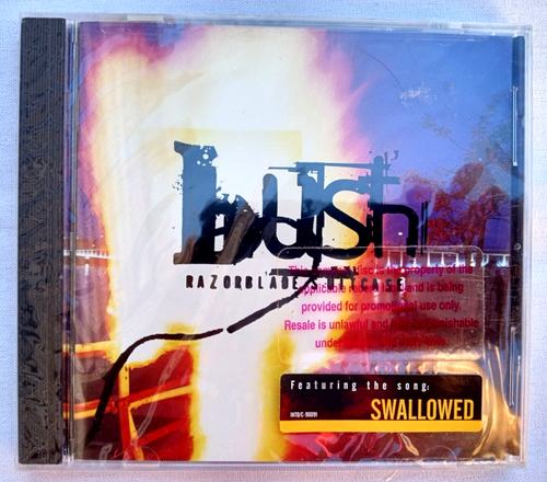 BUSH Razorblade Suitcase Original 1996 Title Top Strip Promo Factory ...