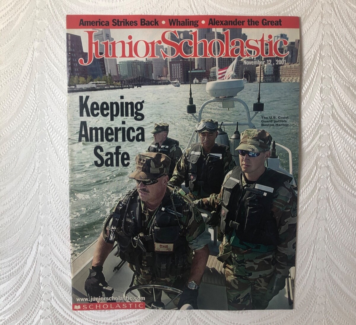 Junior Scholastic | Nov. 12, 2001 | Keeping America Safe / America ...