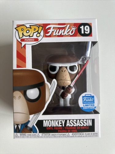 Monkey Assassin Blood Splatter Pop! Vinyl Figure Spastik Plastik ...