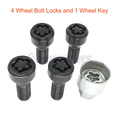 Wheel Stud Bolt Locks for BMW 2 3 4 5 6 Series E70 E71 F10 F30 F22 F32 ...