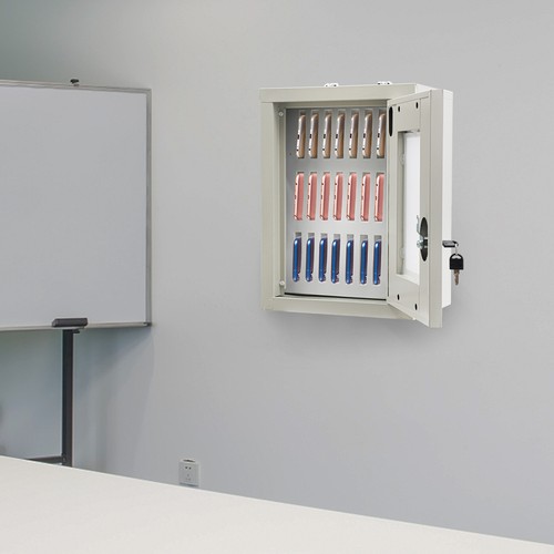 Cell Phone Lock Box 24 Slots Phone Locker & Key Cell Phones Storage ...