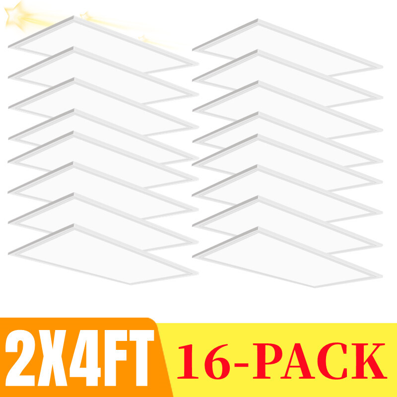 2x2 FT LED Flat Panel Troffer Light,2x4 FT Recessed Back-Lit Drop ...