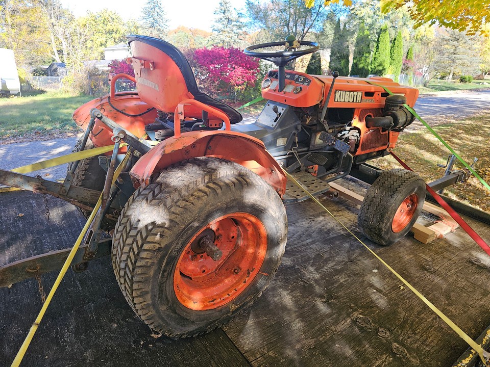 24WW46 KUBOTA TRACTOR, B7 100 HST, GENERALLY GOOD CONDITION, NEEDS A ...