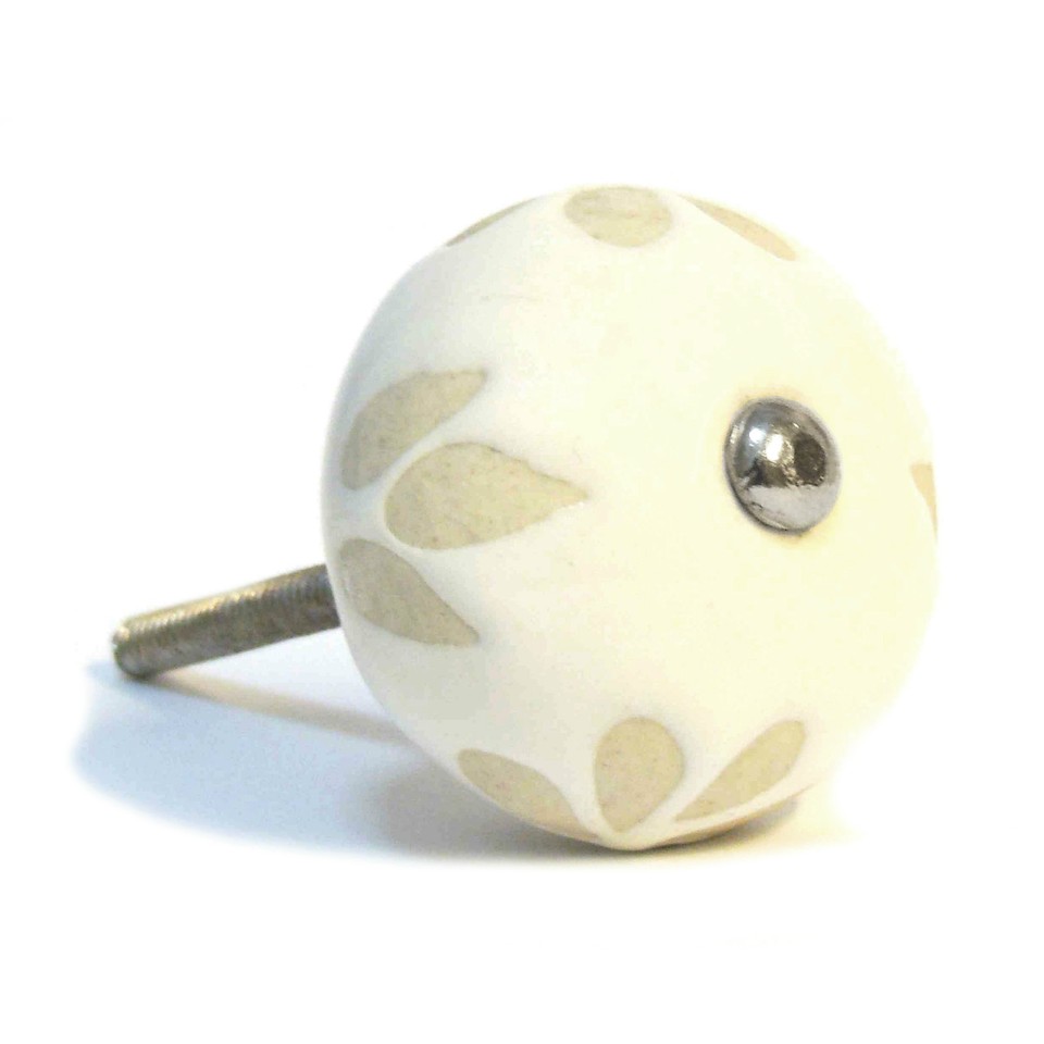 Large Selection Of Cream Ceramic Door Knobs Handle Cabinet Cupboard Drawer Pull | eBay