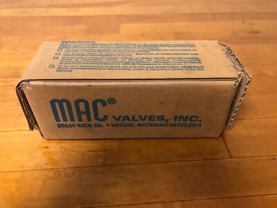 MAC,MV-A1C-A131-PM-111JC,Solenoid Valve | eBay