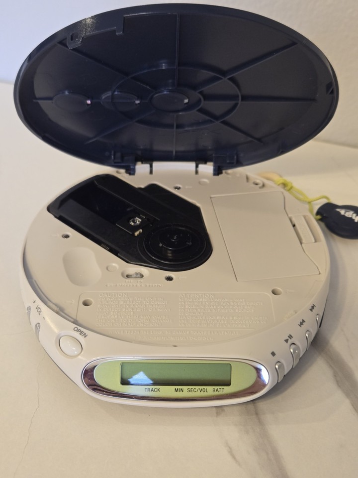 Sony D-EJ360 Navy Blue CD Walkman PSYC G-Protection Portable Player ...