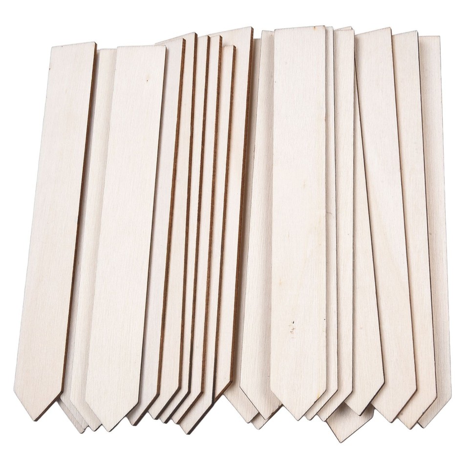 Stylish Wood Plant Labels Perfect for Herb and Vegetable Gardens ...