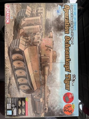 Dragon 6328 Sd.Kfz.181 Tiger I Operation Ochsenkopf Tank 1:35 Plastic ...