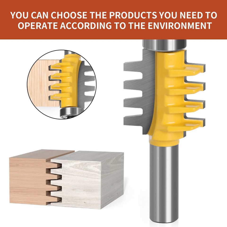 Bearing Finger Joint Wood Milling Cutter Finger Joint Router Bit for ...