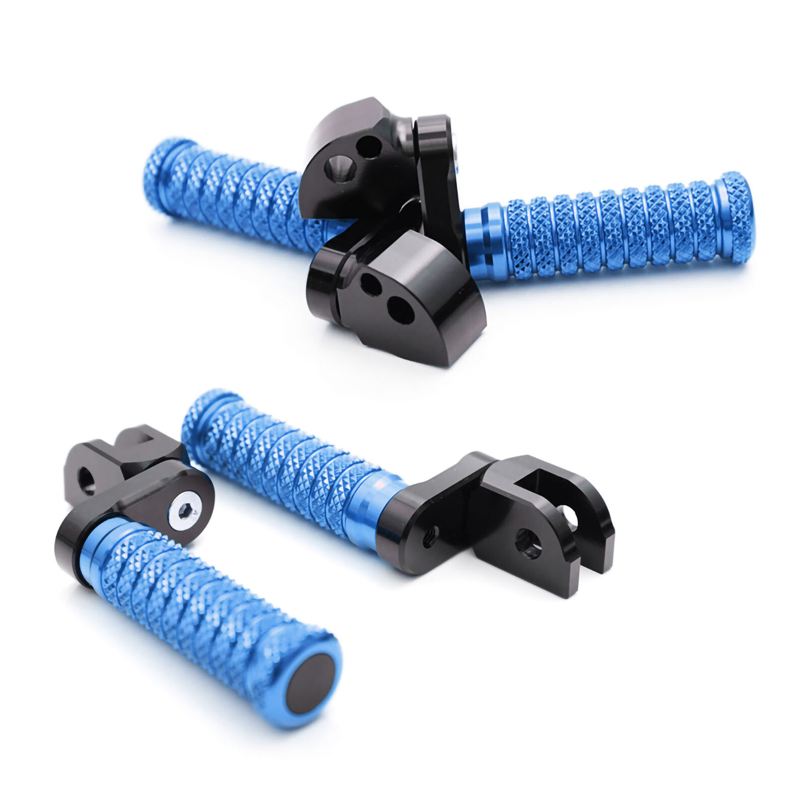 1 inch Riser Rider Passenger Footrests M-Grip For 959 Panigale 16 17 18 ...