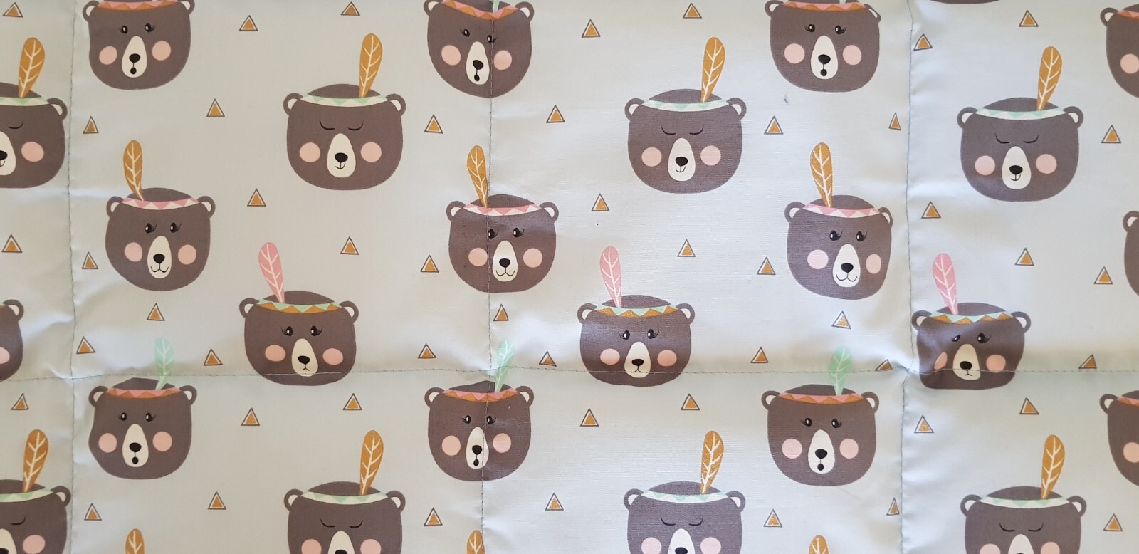 Indian Bears Weighted Lap Blanket approx 70cm x 50cm @ 2kg | eBay