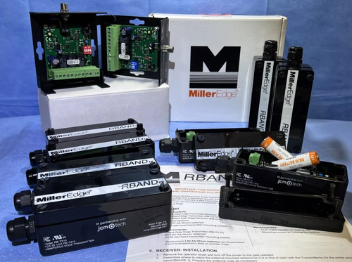 Miller Edge RB-G-K10 and RB-TX10 RBand Monitored Wireless Gate Kits ...