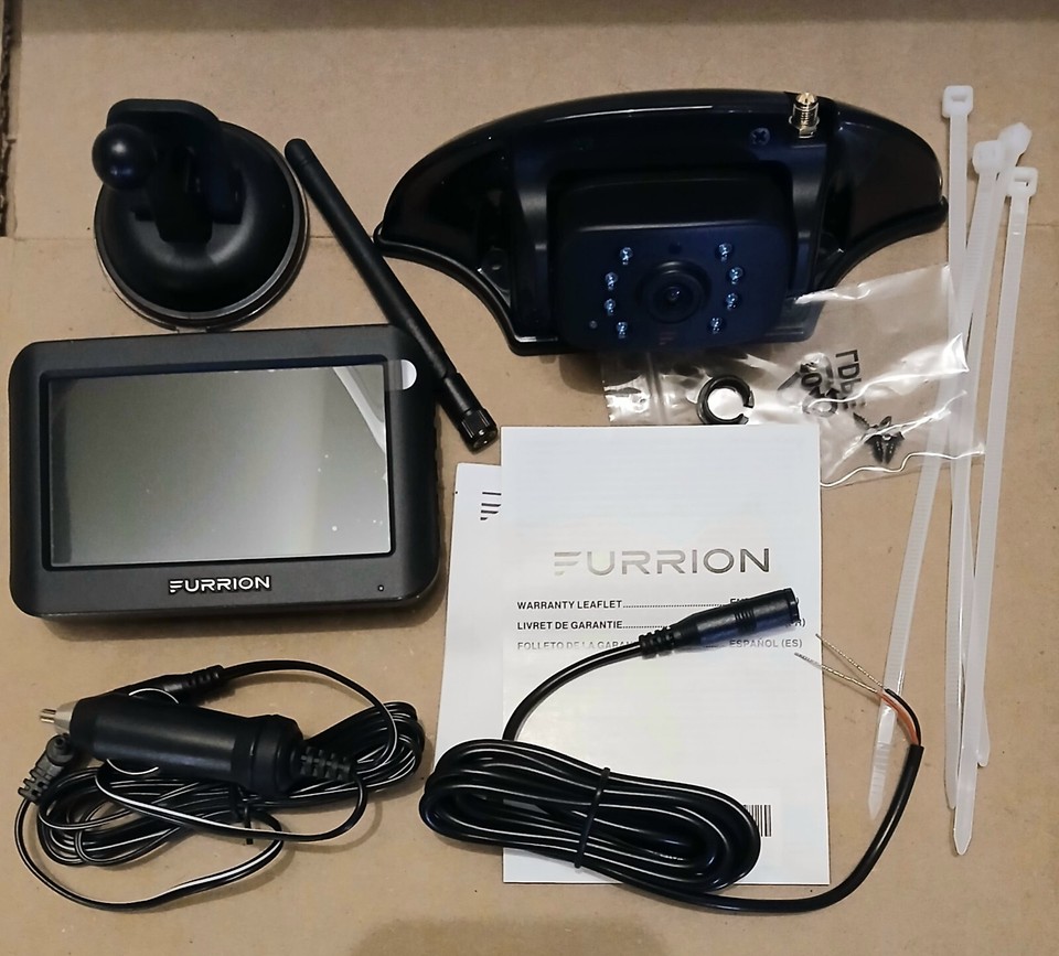 Furrion Vision S Wireless RV Backup Camera and 4.3” Monitor "New" (No ...
