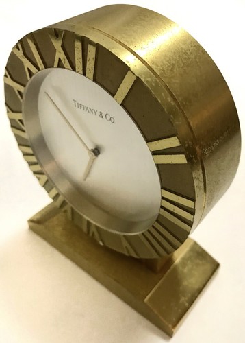 Brass "Atlas" Desktop Clock Stand Tiffany & Co. | eBay