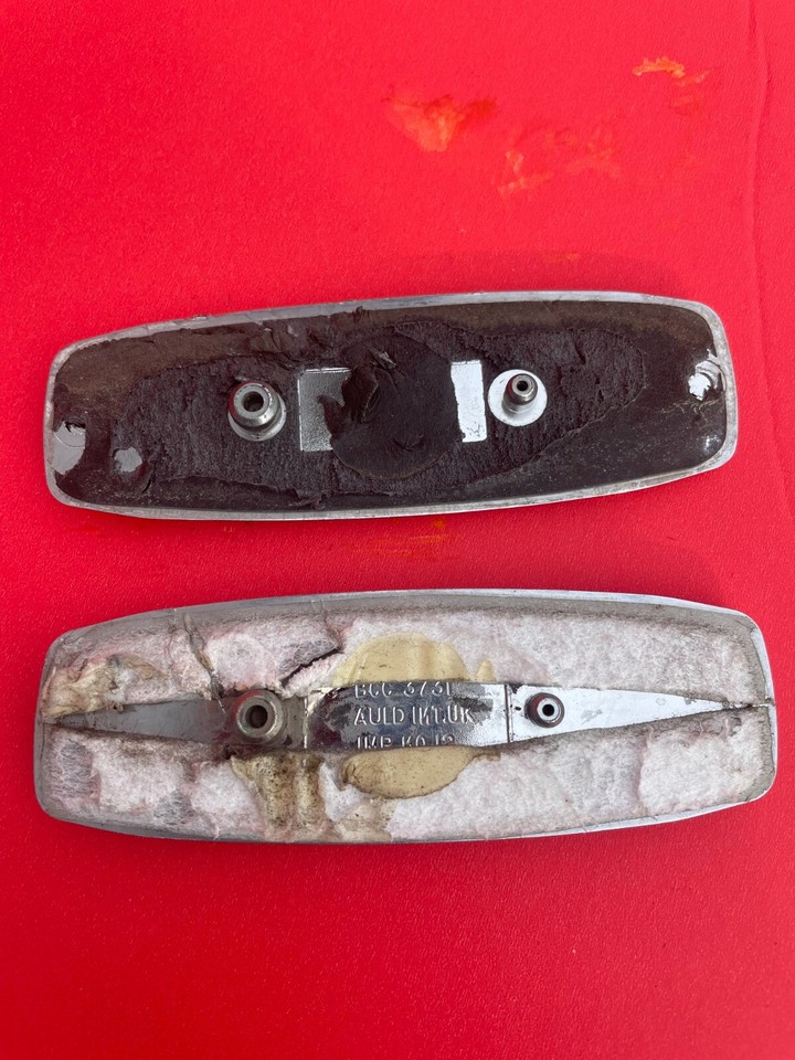 Jaguar XJS XJ6 XJ12 Chrome Left /Right Side Fender Leaping Jaguar ...