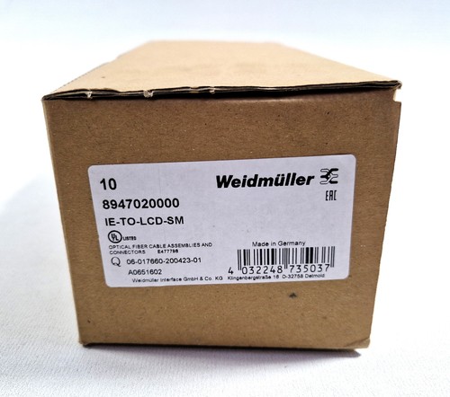 Weidmüller 8947020000 Mounting Rail Outlet IE-TO-LCD-SM 1VB With 7 ...