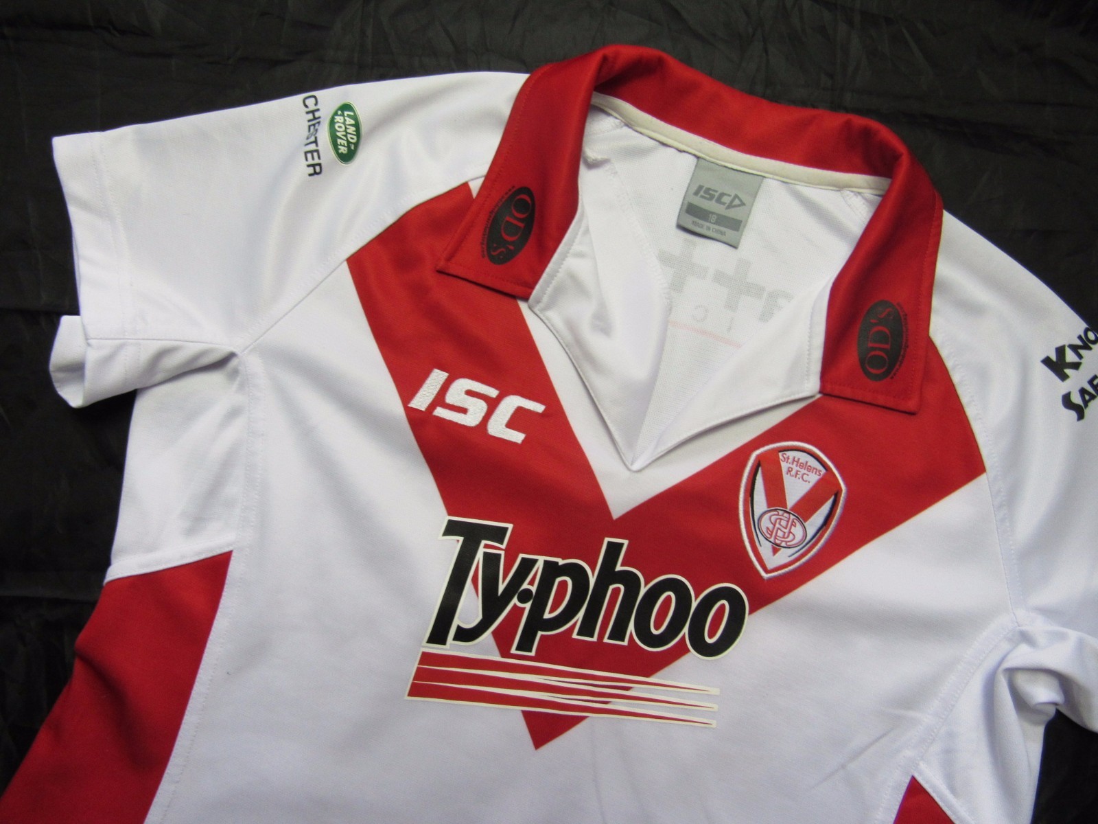 St Helens RFC RUGBY RFC Rugby League 2012 shirt by ISC /white/ WOMEN ...