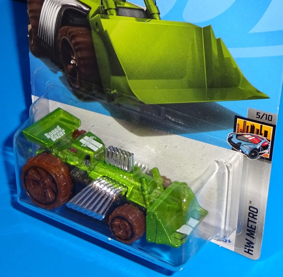 Hot Wheels 2024 HW Metro Series #147 Speed Dozer Mtflk Light Green w ...