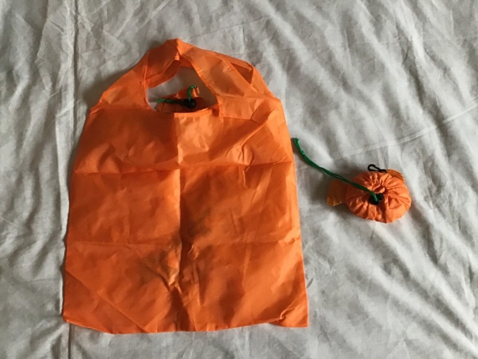 Orange Nemo Reuseable Foldable Tote Bag small fish pouch | eBay