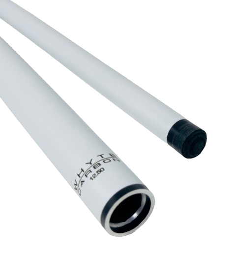 NEW Whyte Carbon Pearl White Play Shaft - Professional LD Pool Cue ...