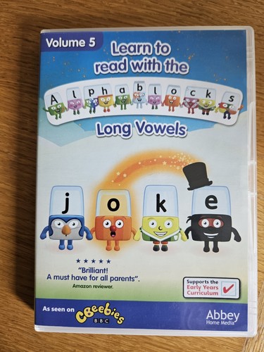 ALPHABLOCKS VOLUME 5 LONG VOWELS DVD KIDS CBEEBIES | eBay UK