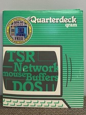 Quarterdeck QRAM Version 2.0 DOS Windows VINTAGE Floppy Software MEMORY ...