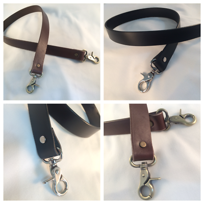 1 in. Thick Leather Cross Body or Shoulder Purse Bag Replacement Straps ...