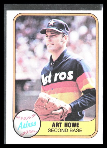 Art Howe 1981 Fleer #51 (Houston Astros) | eBay