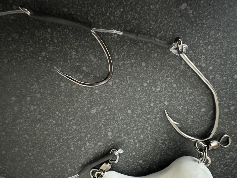 NORWAY ANTI TANGLE HALIBUT RIG , WEIGHTS UV GLOW In The Dark 500g | eBay UK