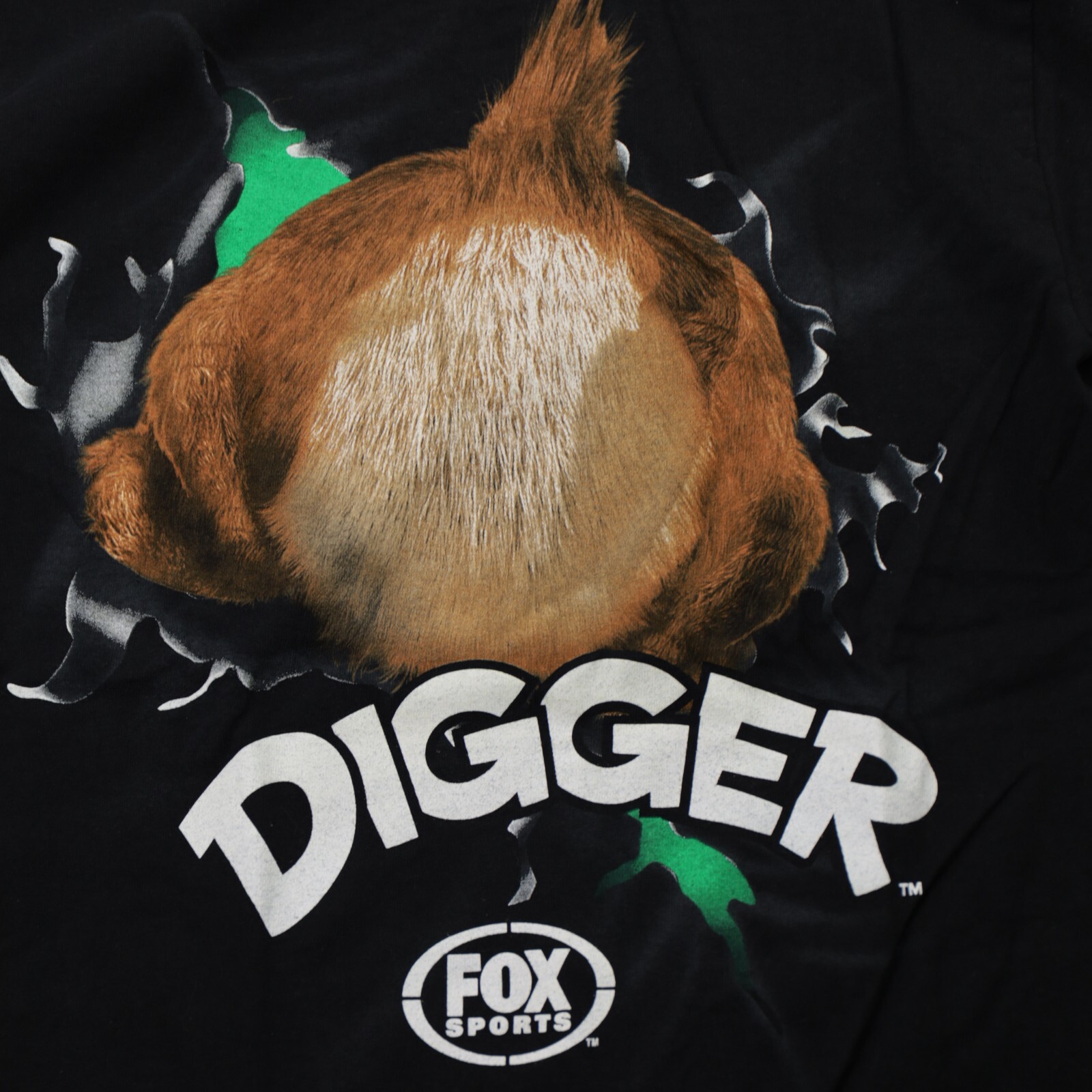 Digger & Friends Gopher 2009 NASCAR Fox Sports 2-Sided Shirt S Chase ...