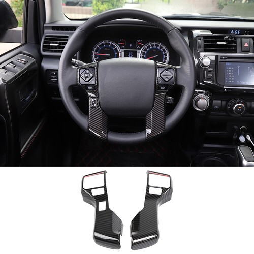 16pcs ABS Carbon Fiber Full Interior Set Cover Trim Bezels For 4Runner ...