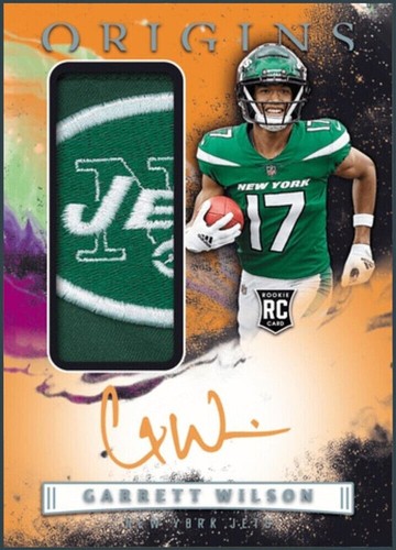 2022 Panini Origins Rookie Patch Autograph Rare GARRETT WILSON RC ...