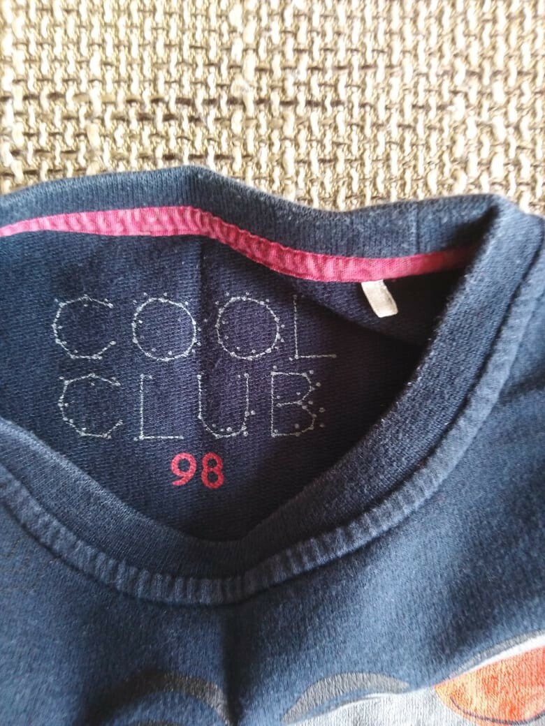 TOP Zust 98 Cool Club mouse Maus Oberteil T-Shirt schwarz langarm ...