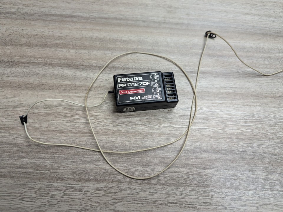 Futaba FP-R127DF FM 72mhz RC Airplane Receiver Rx Radio Control Plane ...