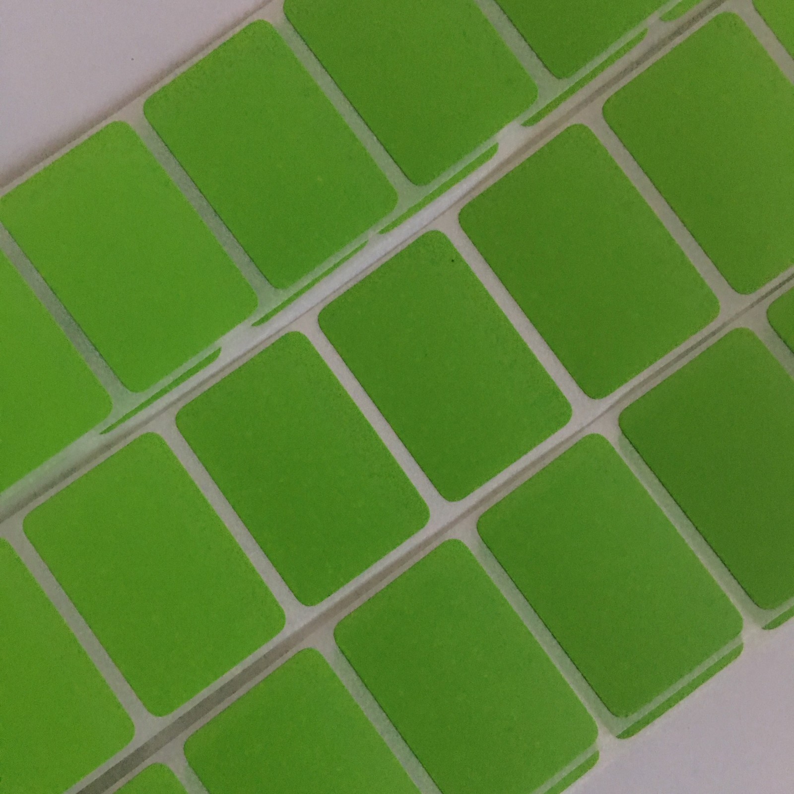 30x20mm Rectangle Stickers Colour Rectangular Sticky Paper Adhesive ...