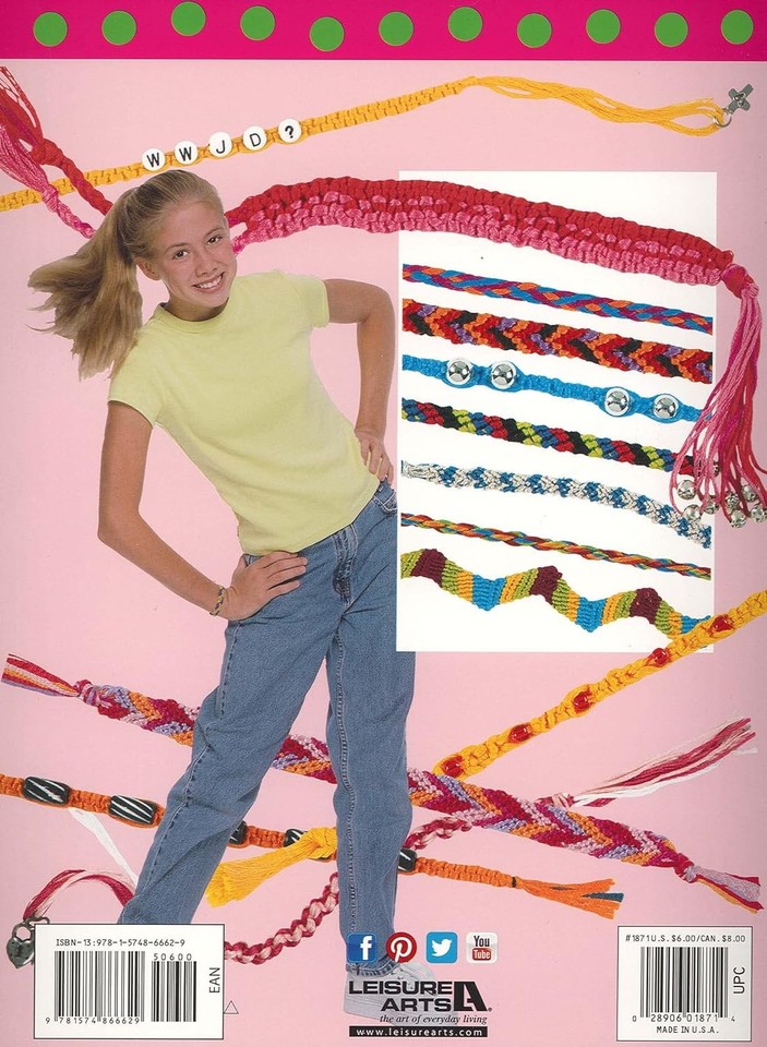Leisure Arts Cool Stuff: Friendship Bracelets 28906018714 | eBay UK